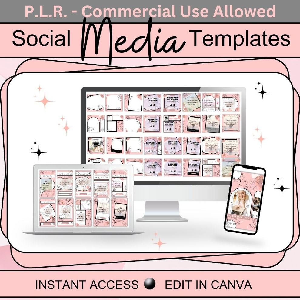 PLR Social Media Templates – plr-printables-store