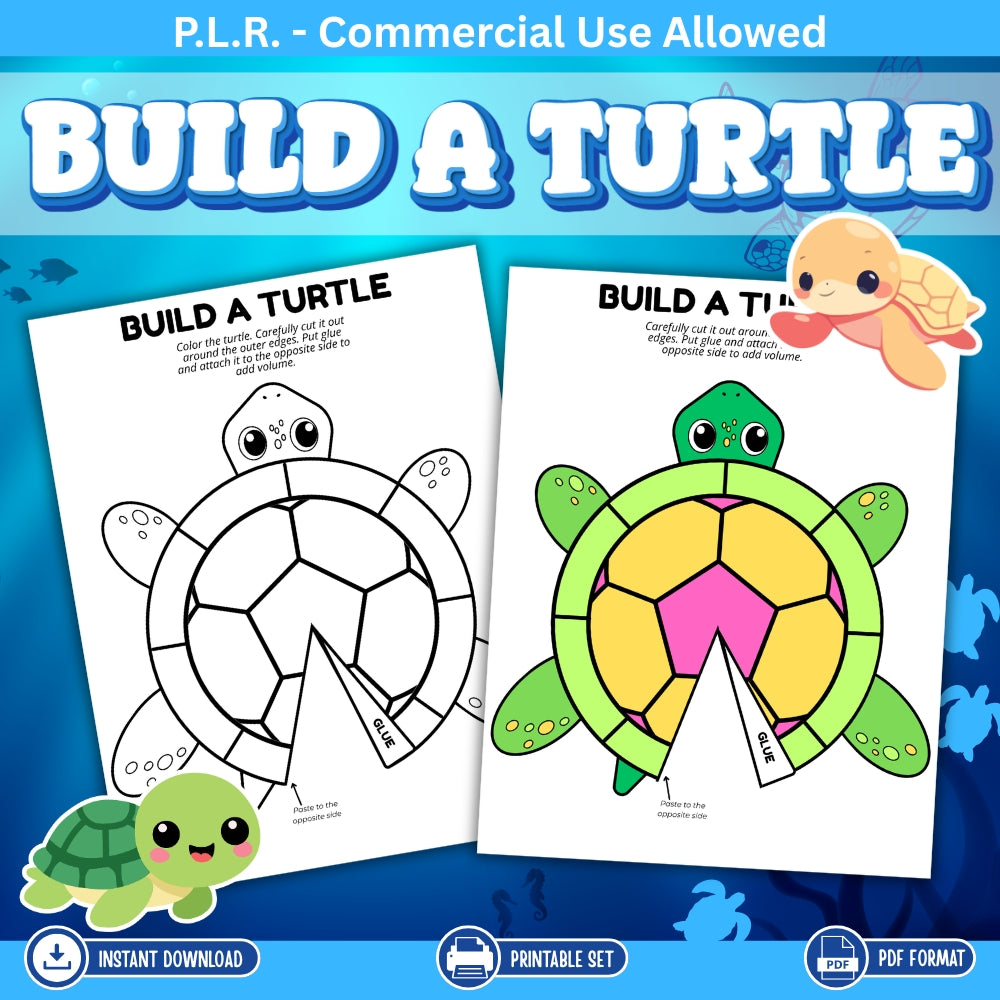PLR Build a Turtle – plr-printables-store