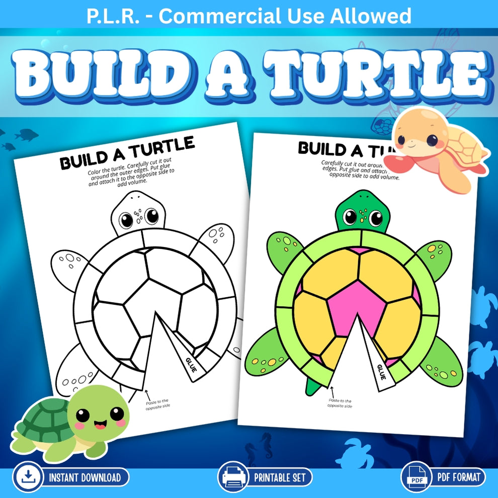 PLR Build a Turtle – plr-printables-store