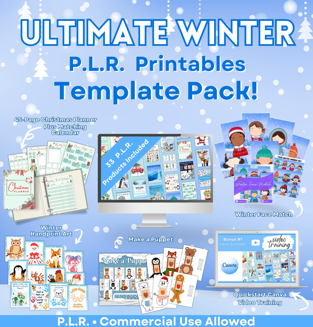 Ultimate Winter Starter Template Pack – plr-printables-store