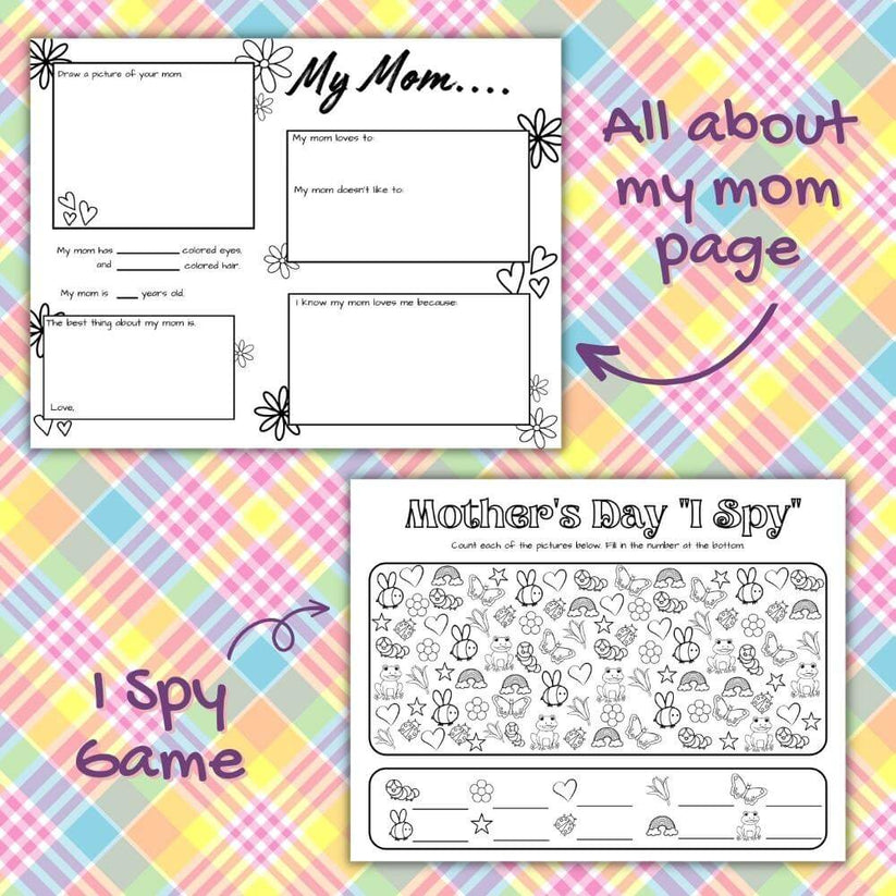 PLR Mother's Day Activity Bundle – plr-printables-store